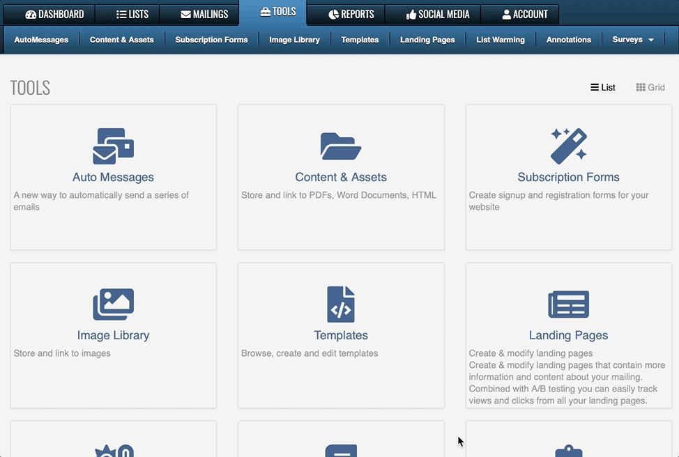 Tools :: Auto Messages